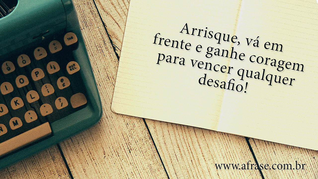 A Frase - Arrisque