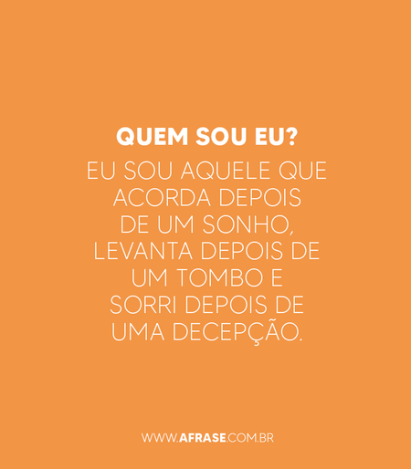A Frase - Você se destaca